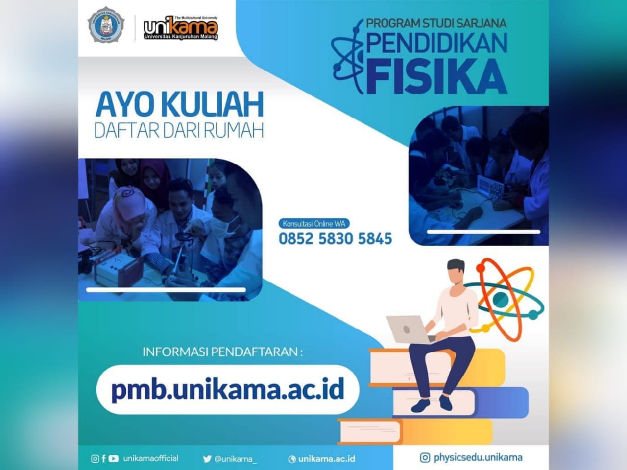 Penerimaan Mahasiswa Baru Program Studi Pendidikan Fisika Tahun 2020 - Pendidikan Fisika